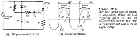 Scr Control Circuit Diagram Pulse Control Phase Control