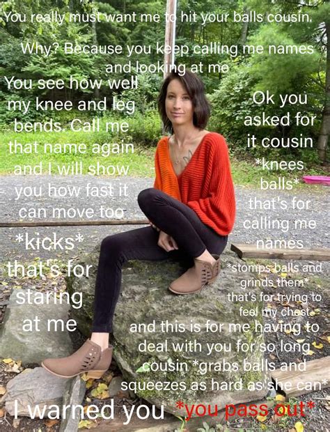 Cousin Revenge R Ballbustingpussyenvy