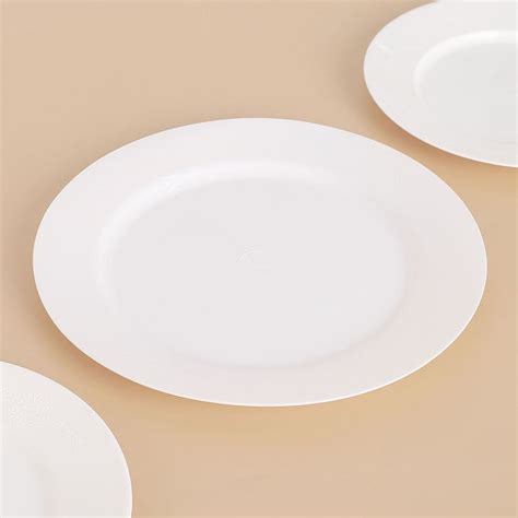 다회용 접시 10개입 25cm 플라스틱접시 홈플러스 택배배송