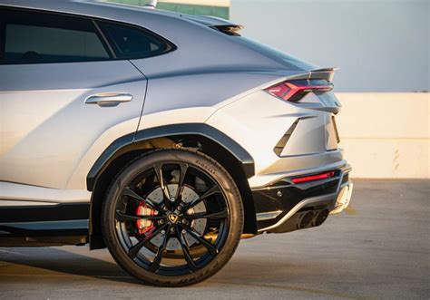 Silver Lamborghini Urus Rental Exotic Drives La