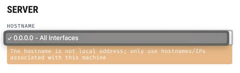ganache the hostname is not local address ethereum dapp programming