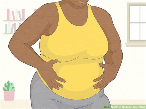 How To Reduce Your Bust With Pictures WikiHow