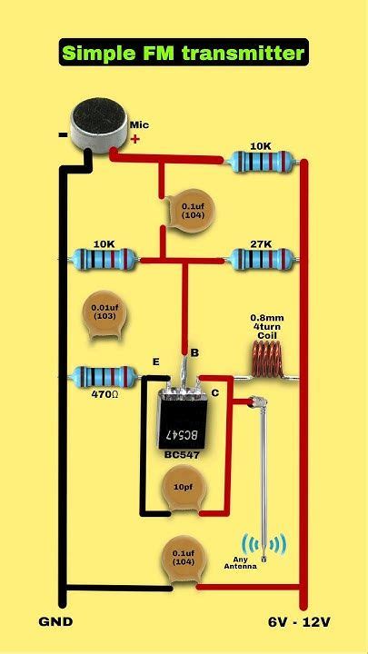 Simple Fm Transmitter Circuit Diagram Artofit