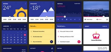 Daily Freebie Material Design Widgets Ui Kit Psd