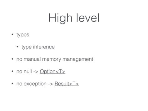 Introduction To Rust A Low Level Language With High Level Abstractions