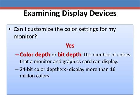 PPT Examining Display Devices PowerPoint Presentation Free Download ID