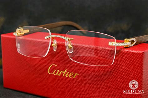 Round Face Sunglasses Mens Sunglasses Cartier Glasses Men Cartier