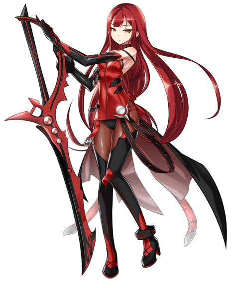 Elesis And Crimson Avenger Elsword Drawn By Ress Danbooru