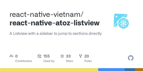 Github React Native Vietnamreact Native Atoz Listview A Listview