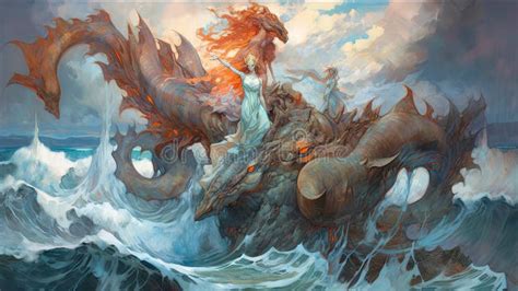 Sea Nymphs Stock Illustrations 97 Sea Nymphs Stock Illustrations