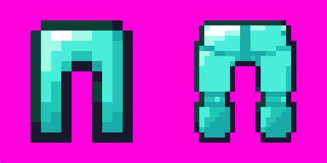 Diamond Leggings Custom Minecraft By Gamingfox123 On Deviantart