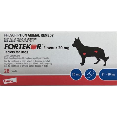 Fortekor 20 mg (21-80 kg), 14 tablete previne remodelarea cardiaca ...