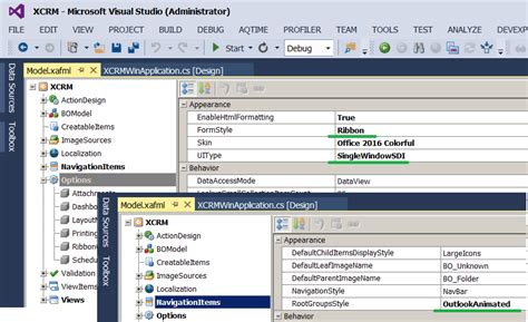 Xaf Ux Improvements For Design Time Templates Windows And Web Ui Coming Soon In V161