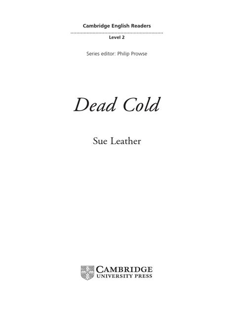 Dead Cold Pdf
