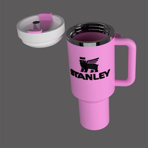 3mf File Stl Stanley Tumbler Chapstick Holder Keychain Screw Lid Lid