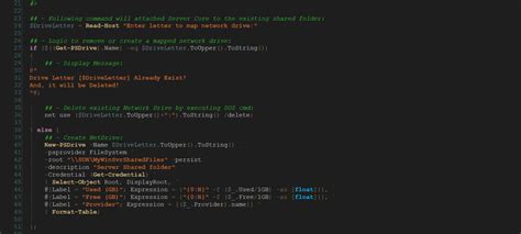 Create A Script Executable Solution To Map A Shared Folder Sapien Blog