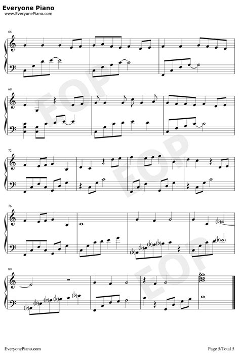 天黑黑钢琴谱 孙燕姿 简易版 简谱网