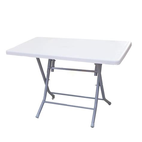 პლასტმასის მაგიდა Holiday 70 115 ჰდ 250 მეტალის ფეხით დასაკეცი