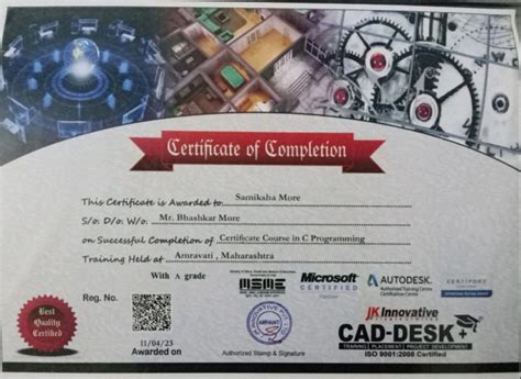 Samiksha More On Linkedin Here I Completed My Basic C Programming