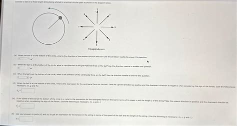 Consider A Ball On A Fixed Length String Being