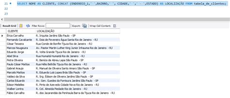 Localização Dos Clientes Consultas Sql Avançando No Sql Com Mysql