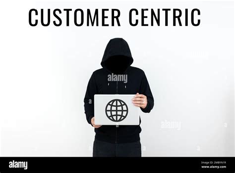Handwriting Text Customer Centric Business Approach Process Of Looking After Customers To