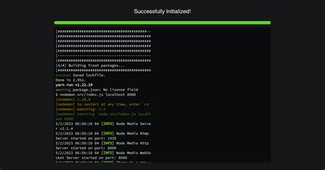 Node Media Server Forked Codesandbox
