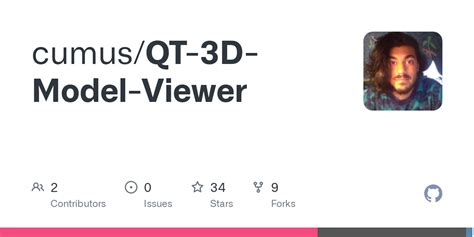 Github Cumusqt 3d Model Viewer