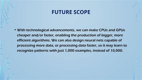 Cellular Neural Network Power Point Presentation Ppt