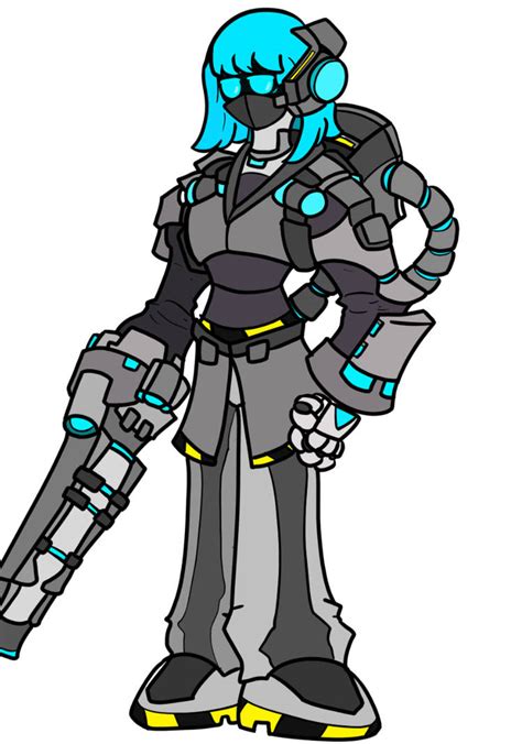 The Robot Girl I Used For My Pfp By Locusxp On Deviantart