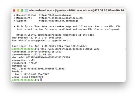How To Test Connection From ACS To CPE GenieACS Forum