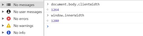 nerwidth和document body clientwidth的区别 teagueli 博客园