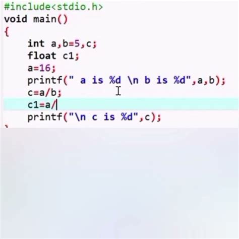 C Programming Float Data Type Youtube