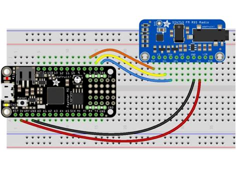 Python And Circuitpython Adafruit Si4713 Fm Radio Transmitter With Rds