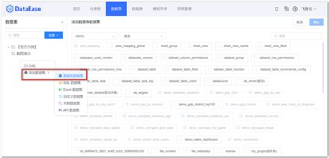 添加数据集 数据库数据集 《dataease V114 文档》 书栈网 · Bookstack