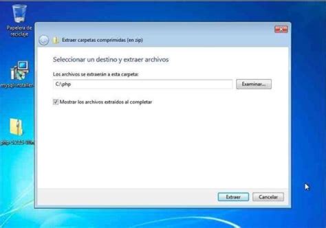 Cómo instalar PHP en Windows pasos
