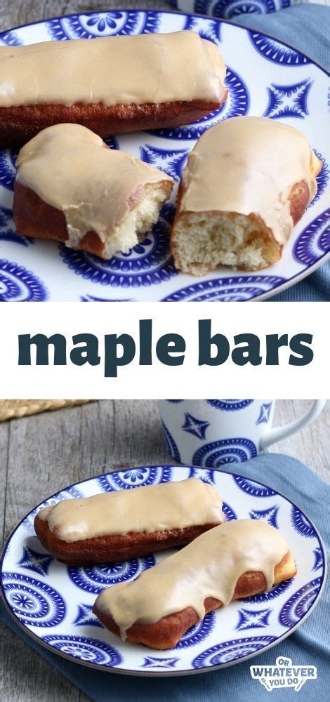 Maple Bars Recipe Easy Homemade Donut With Maple Icing