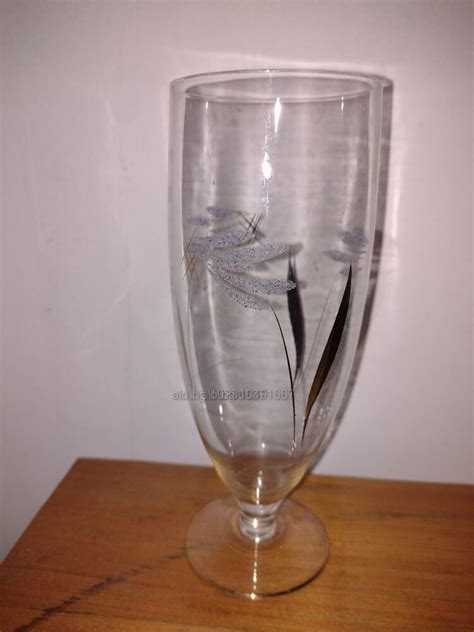 Чаши стъкло Съдове Сервизи Прибори София Продавам комплект 3 бр високи чаши от проз