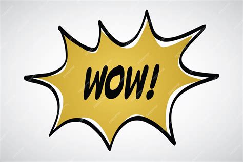 Wow Expression Cartoon