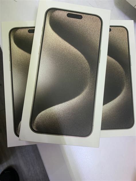 Iphone Pro Max Gb Natural Titanium Mobile Phones Gadgets Mobile Phones Iphone Iphone