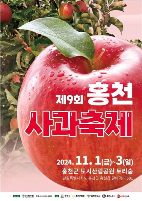 홍천사과축제 강원도 홍천군 가볼만한곳