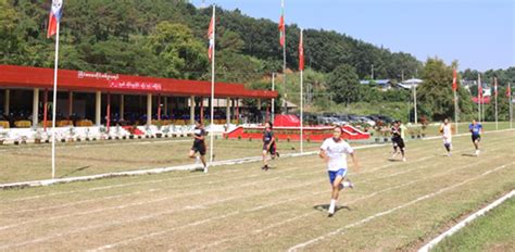 တြိဂံဒေသတိုင်းစစ်ဌာနချုပ်၏ တိုင်းမှူးဒိုင်း ပြေး၊ ခုန်၊ ပစ် ပြိုင်ပွဲ ဖွင့်ပွဲပြုလုပ် Myawady