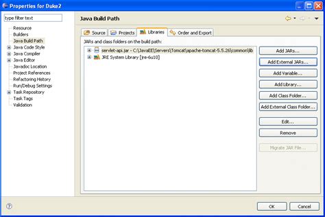 Notes For Enterprise Java Course Develop Web Applications Using Eclipse Manual Build