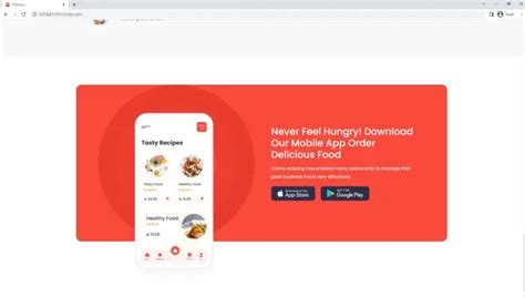 how to build a food ordering website with html scss css and