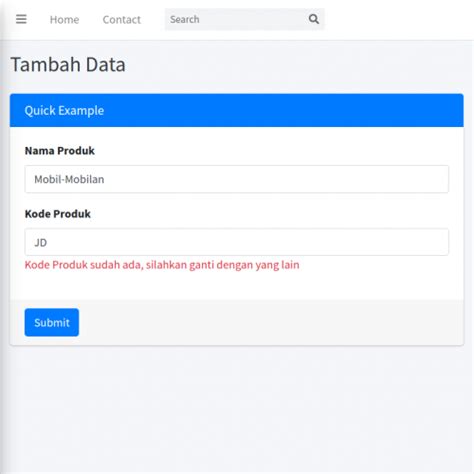 Cek Ketersediaan Data Tanpa Submit Form Dengan Codeigniter Jquery Dan