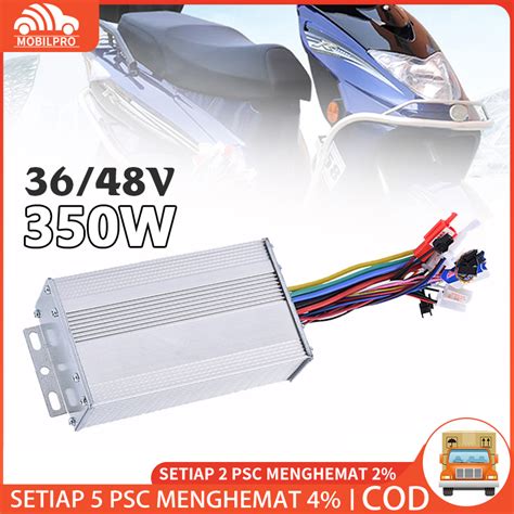 Jual Crystalwave Pengontrol Motor Regulator Motor DC Tanpa Sikat 36V 48V 350W Controller Sepeda
