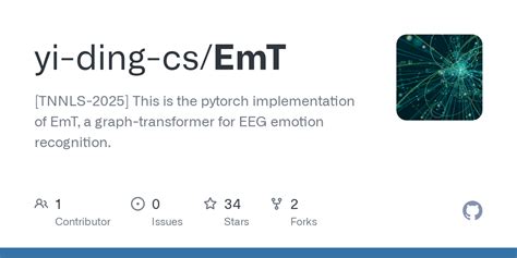 GitHub Yi Ding Cs EmT TNNLS 2025 This Is The Pytorch