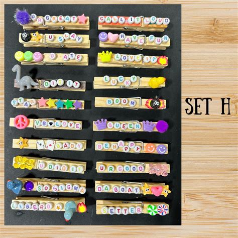Volleyball Clips Volleyball Pins For Tournaments Volleyball Clothespins Positive Good Luck