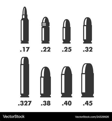 Bullet Caliber Size Chart Ponasa