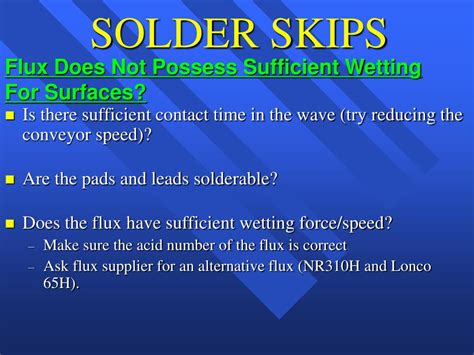 Ppt Solder For Wave Soldering Powerpoint Presentation Free Download Id 1064170